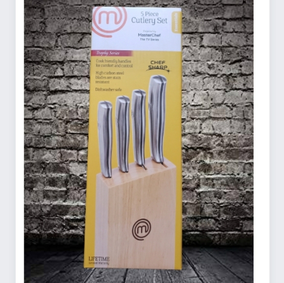Master Chef | Kitchen | Master Chef 5 Piece Cutlery Set With Knife ...